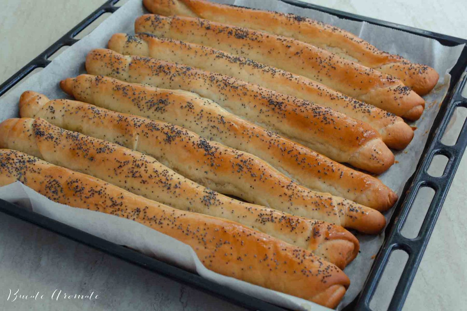 Batoane cu mac - rețeta de "batoane de un leu" | Bucate Aromate