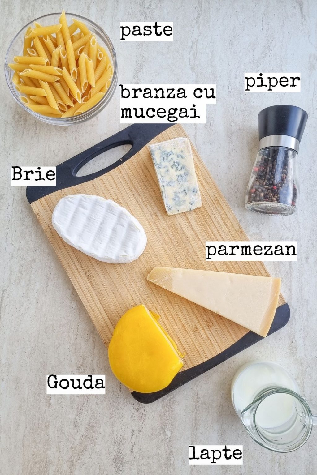 Penne quattro formaggi super cremoase - rețeta gata în 10 minute ...
