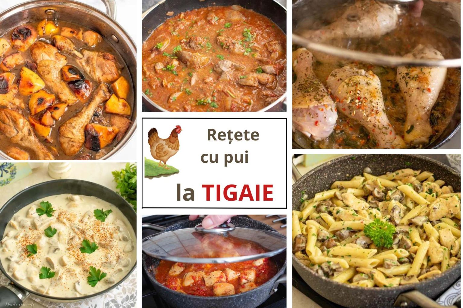 10 Rețete de Pui la Tigaie - Simplu și Savuros | Bucate Aromate