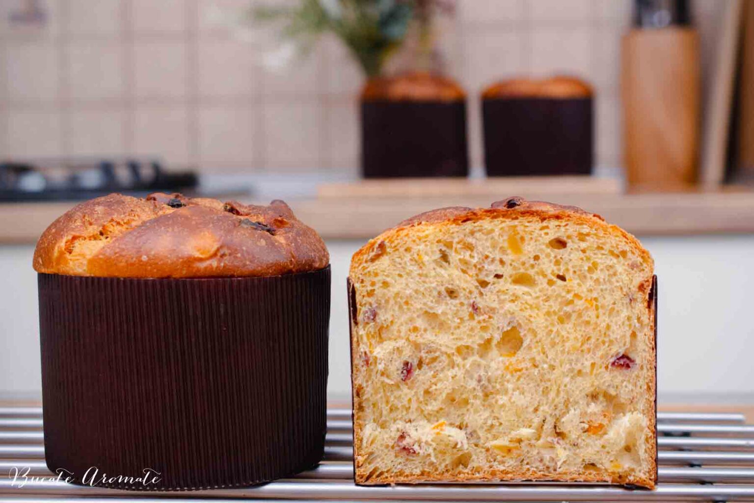 Panettone cu fructe uscate – rețeta autentică cu poolish pentru un gust ...