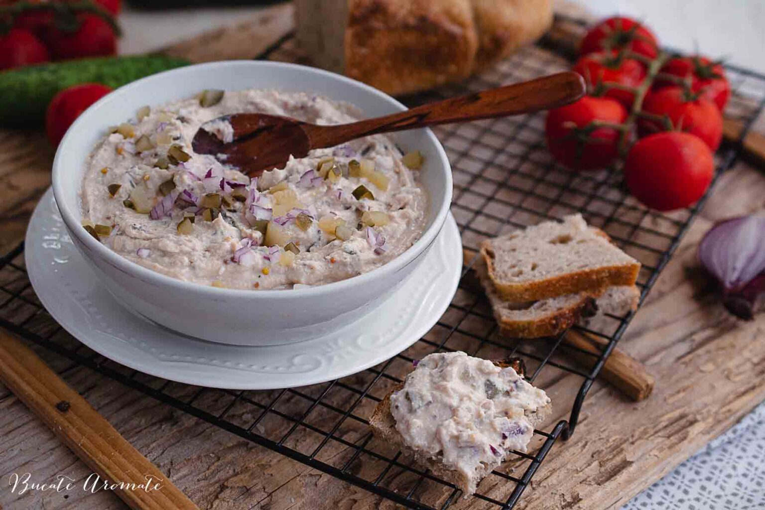 Pastă de ton cu brânză cottage și ouă fierte – rețetă sănătoasă, cu ...